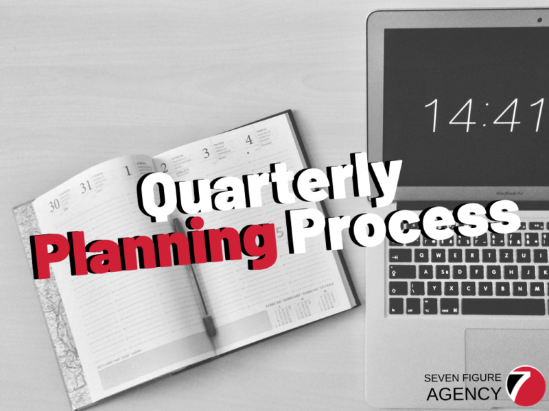 Quarterly Planning Process - Seven Figure Agency